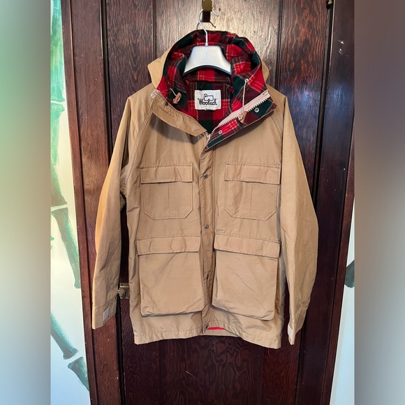 Woolrich | Jackets & Coats | Vintage Woolrich Hooded Jacketparkachore ...